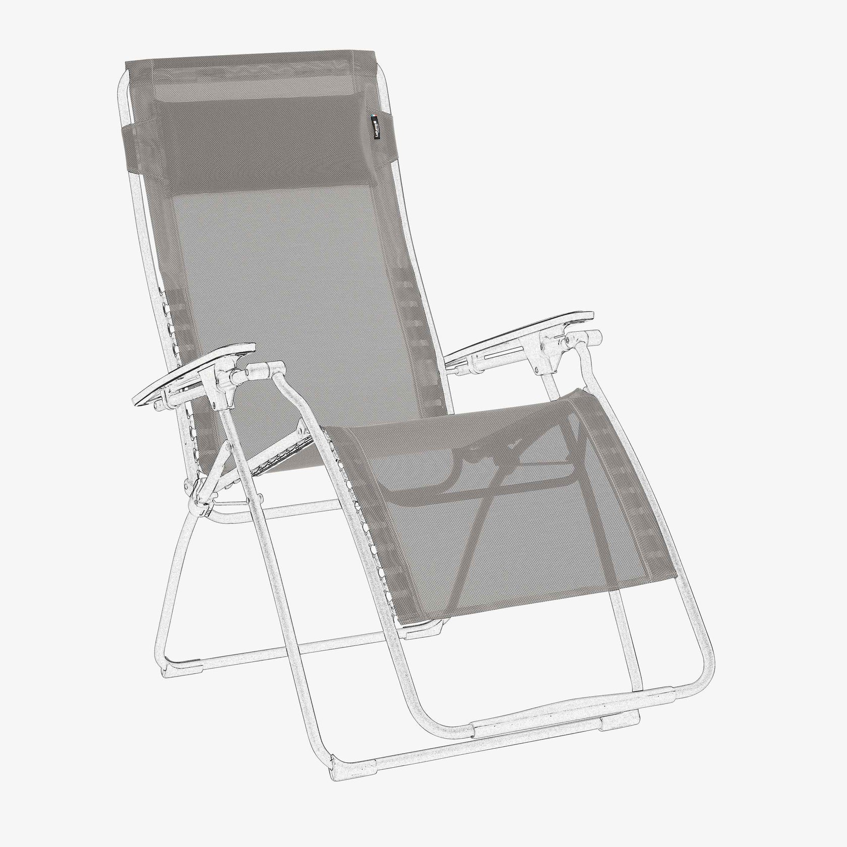 replacement kit for reclining chair futura XL terre | LAFUMA MOBILIER