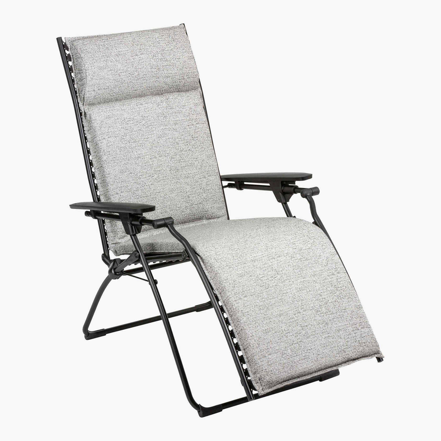 reclining chair bayanne recliner sunbrella allure granite | LAFUMA MOBILIER